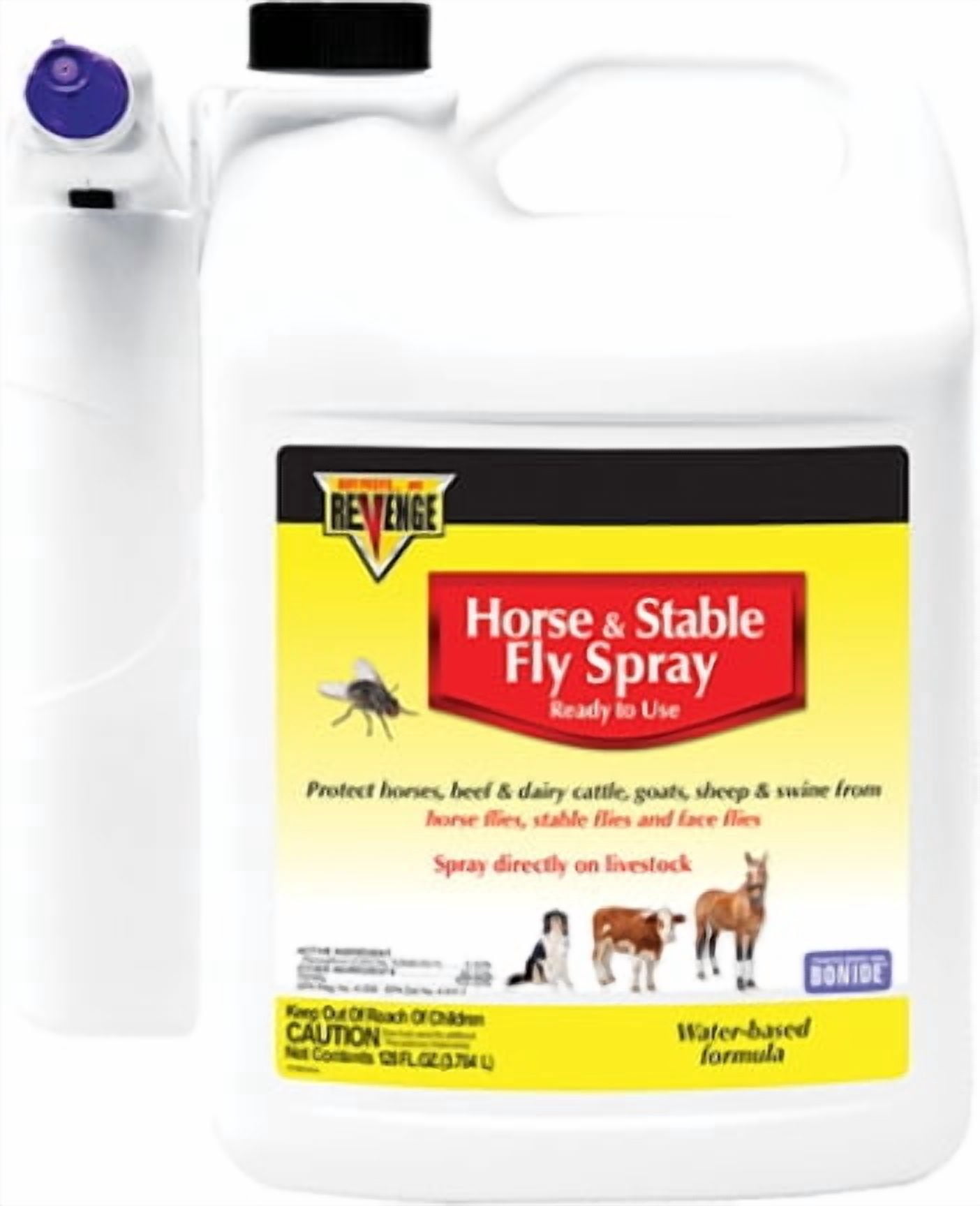 Bonide Products Inc P-Revenge Horse & Stable Fly Spray W/power Sprayer ...