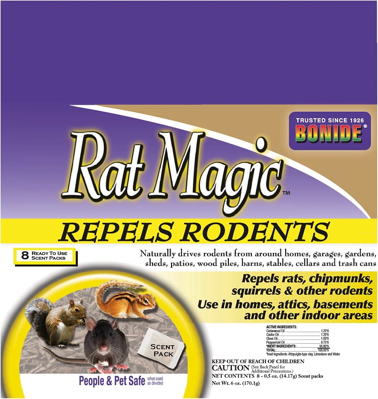 Bonide Rat Magic 8636 Rodent Repellent, Ready-to-Use - Walmart.com