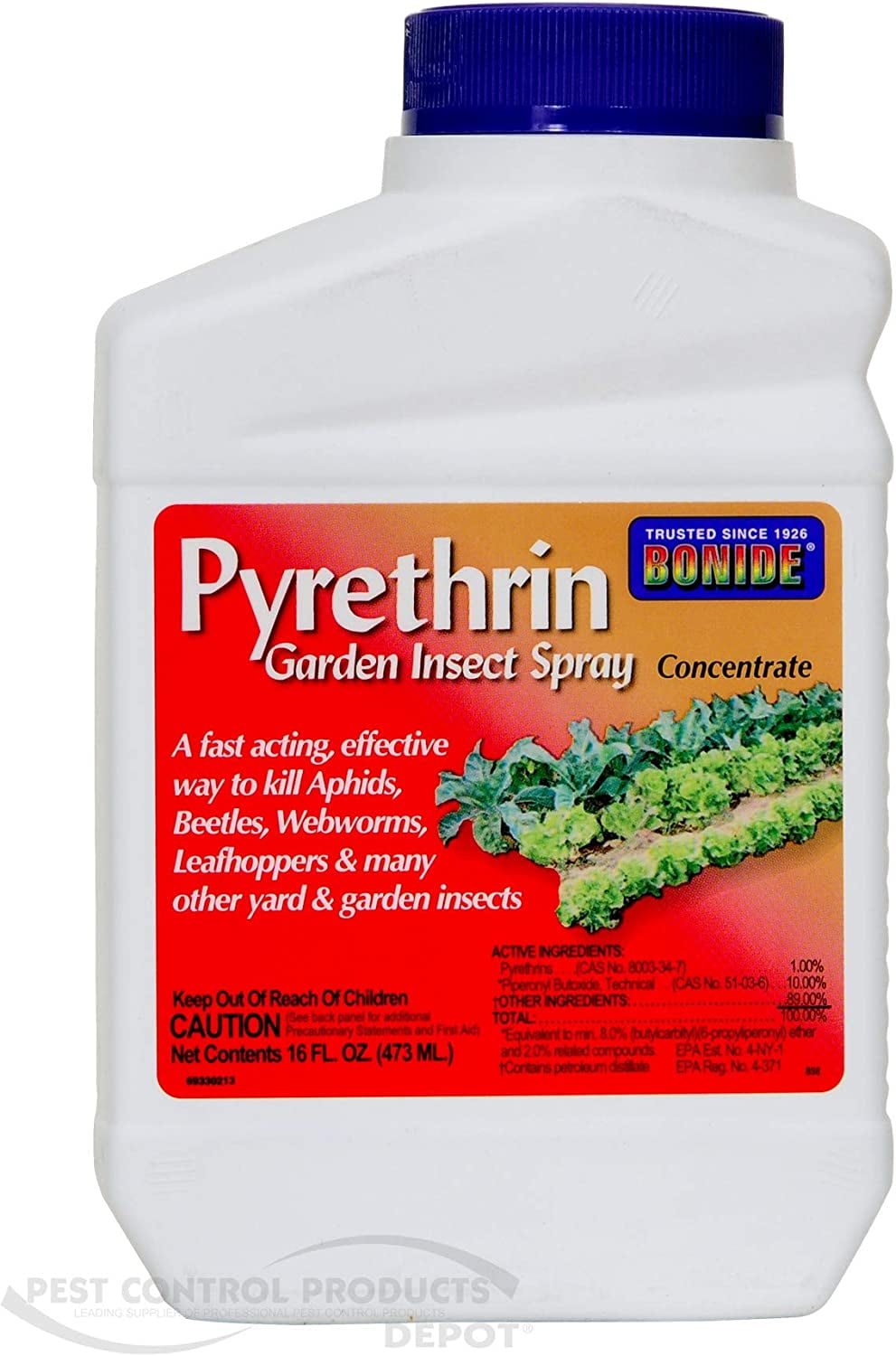 BONIDE Pyrethrin Insect Killer Liquid Concentrate 16 oz for Garden and ...