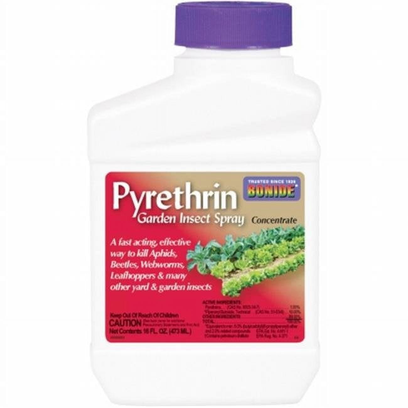 Bonide Organic Pyrethrin Garden Insecticide Spray for Trees, Bugs ...