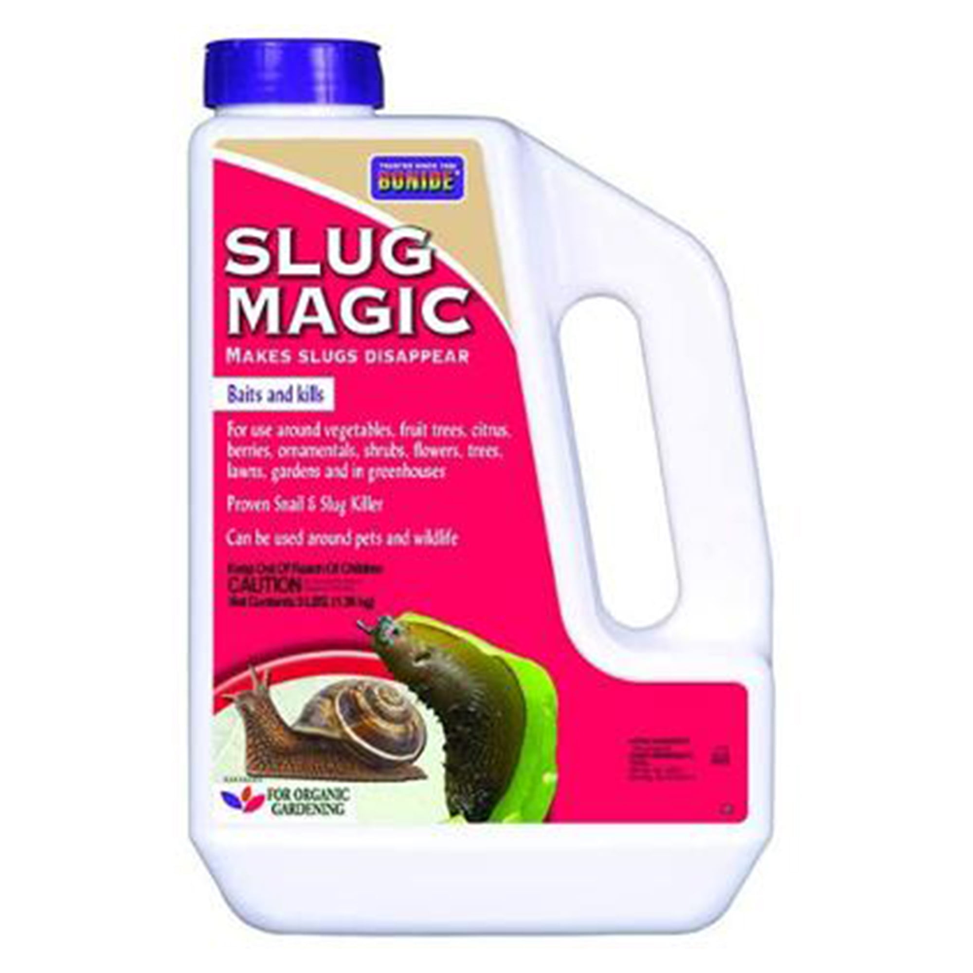 Bonide Slug Magic Insect Killer Granules 3 lb - Walmart Business Supplies