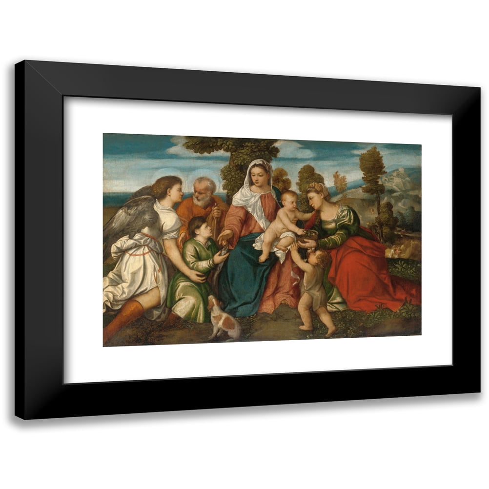 Bonifacio Veronese 14x11 Black Modern Framed Museum Art Print Titled ...