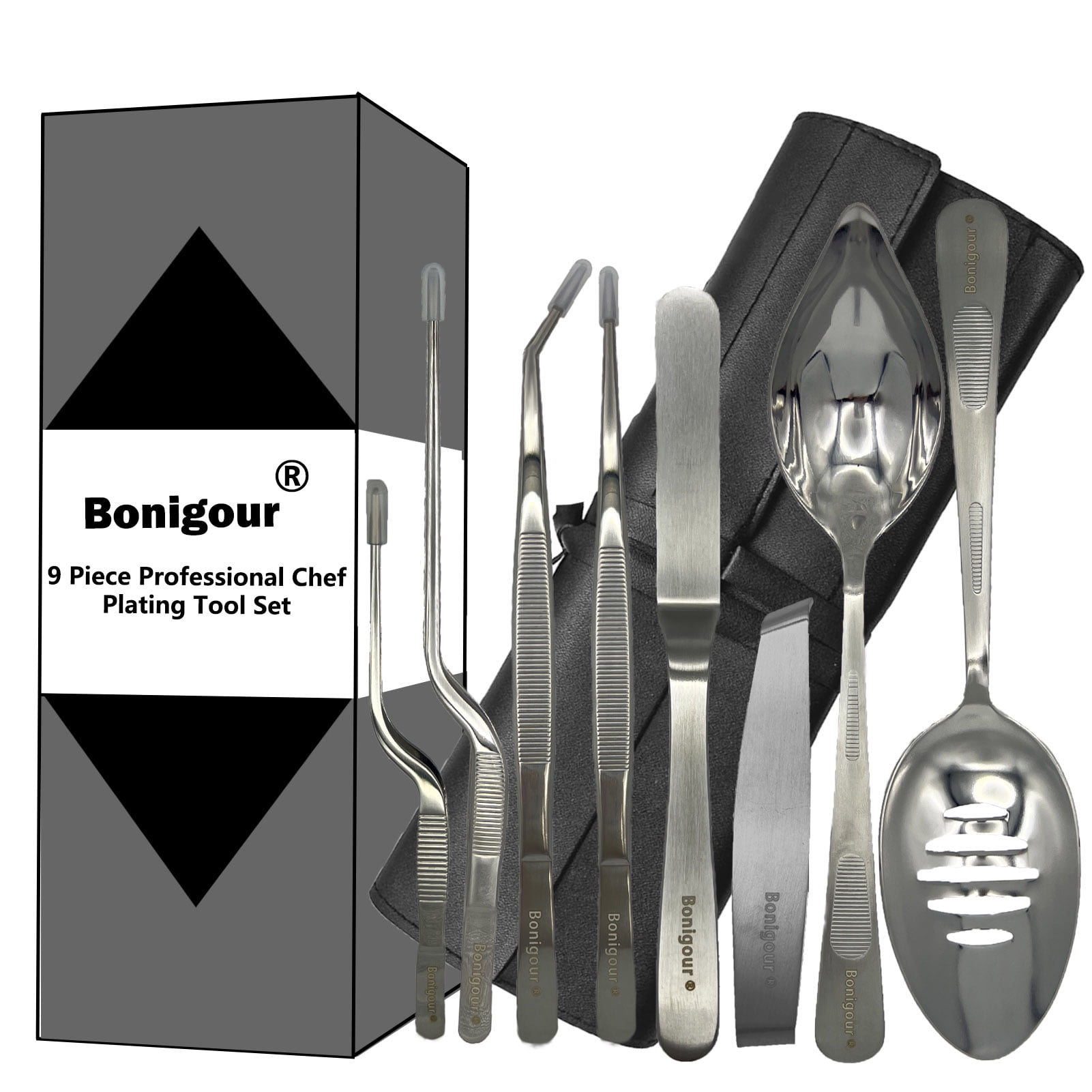 Bonigour Chef Plating Tools,Professional Culinary Plating Tool Set,Chef ...