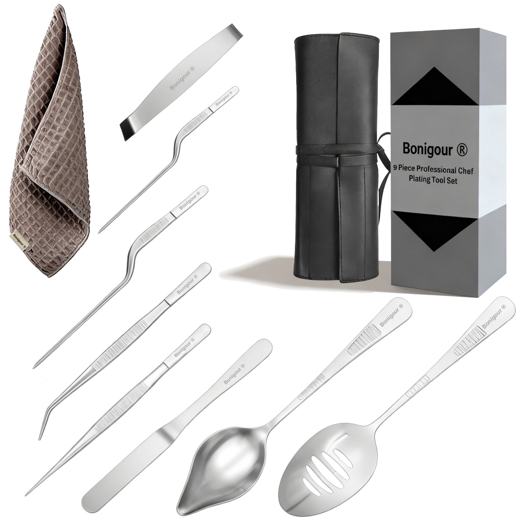 Bonigour Chef Plating Tools,Professional Culinary Plating Tool Set,Chef ...