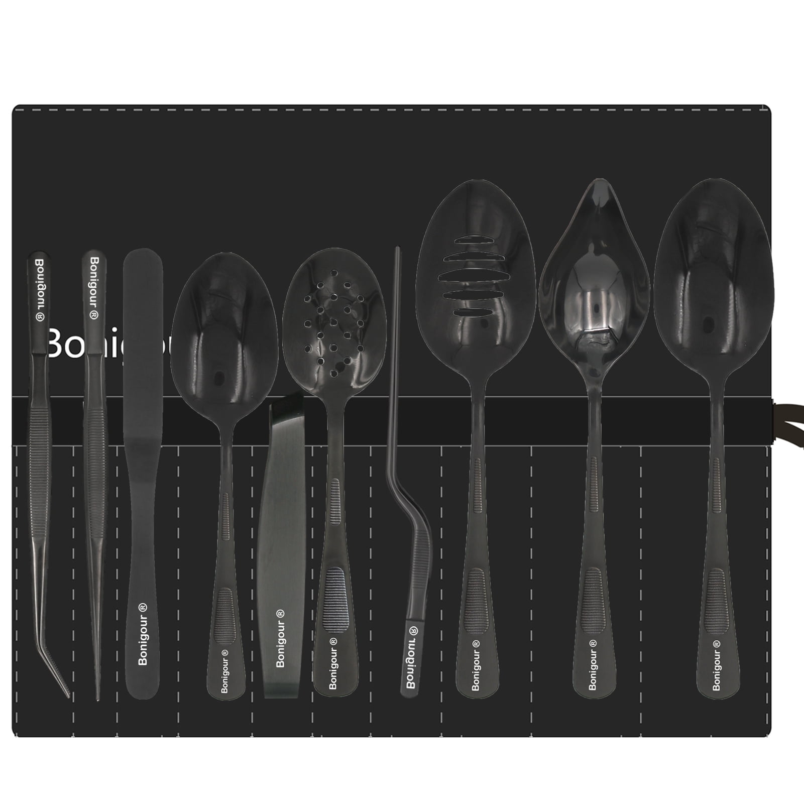 Bonigour Plating Tools Culinary Set，11 Piece Professional Chef Plating ...