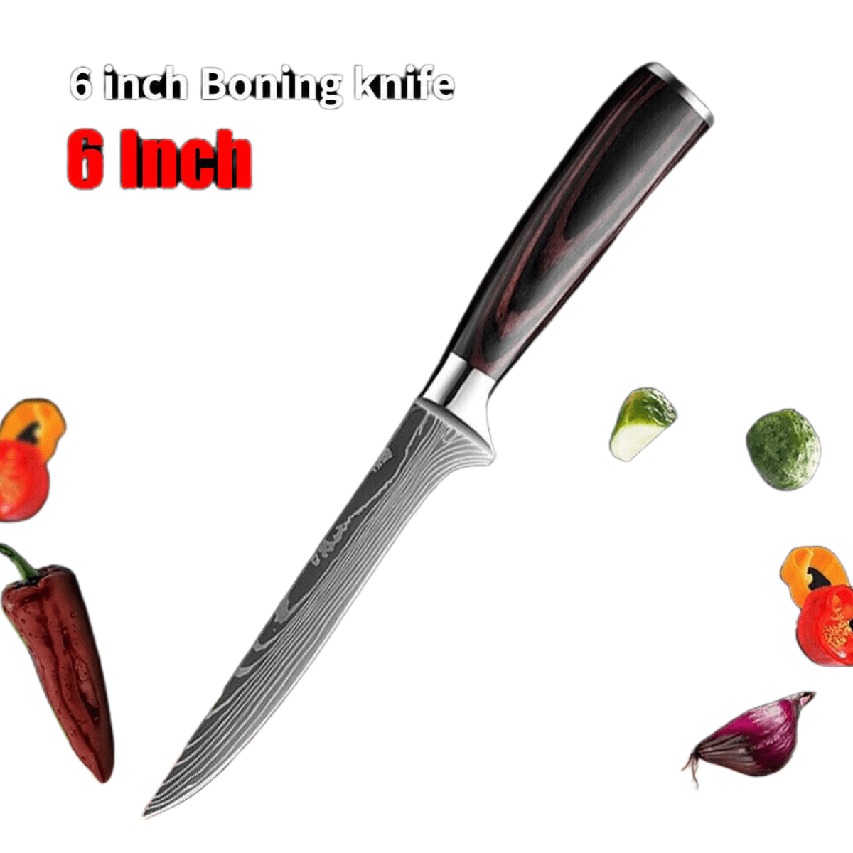 Boning & Fillet Knife –Dfito 6" Deboning Knife, Perfect for Meat ...