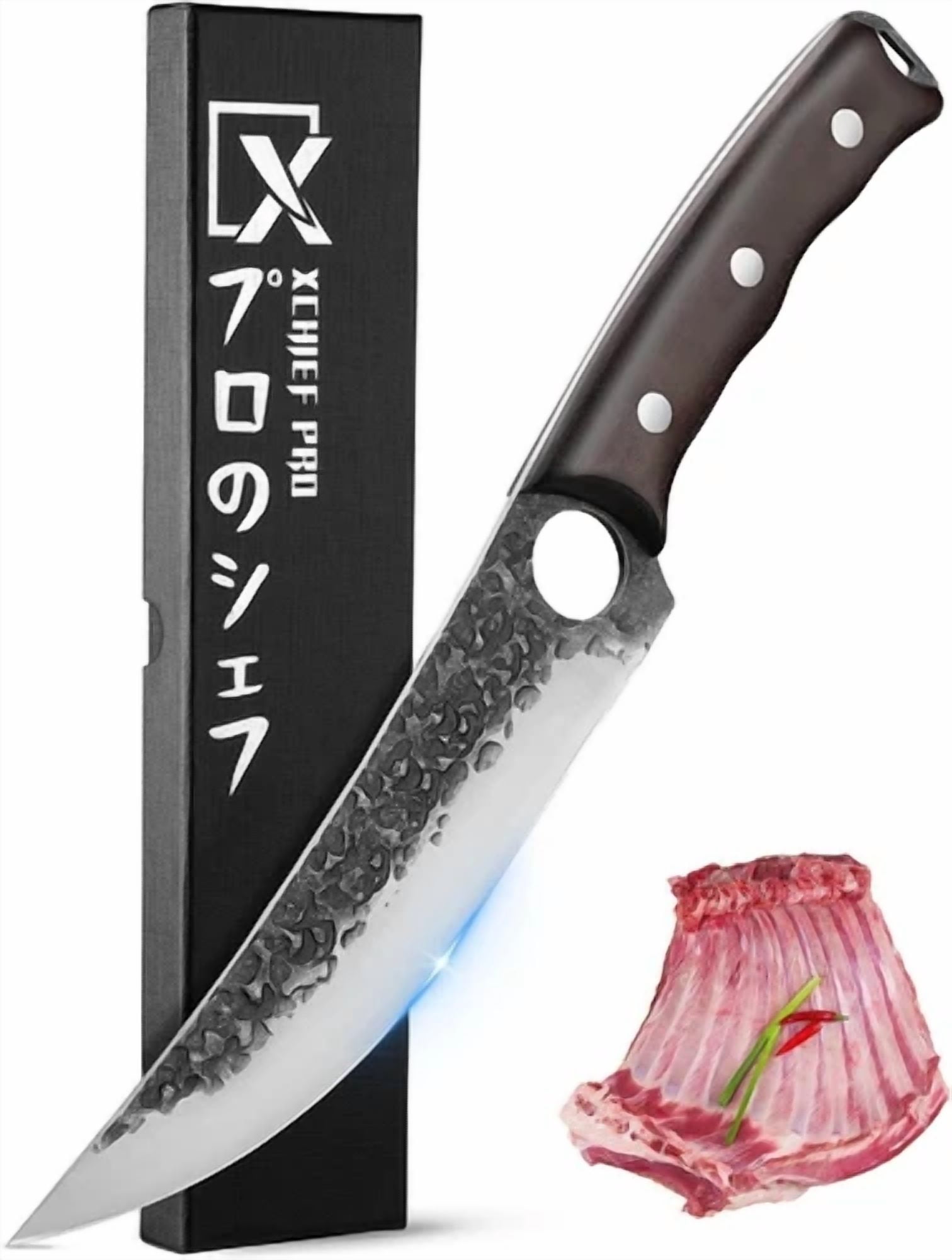 Boning Knife Fruit Knife Vegetable Meat Cleaver Kitchen Chef Knife ...