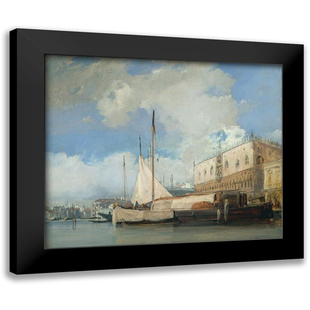 Bonington, Richard Parkes 17x15 Black Modern Framed Museum Art Print ...