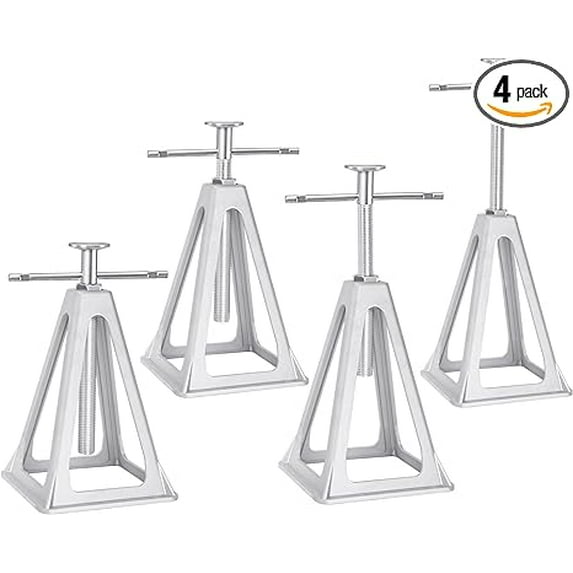 Bonison RV Stabilizer Jacks Set of 4 - Aluminum Trailer Stabilizer ...