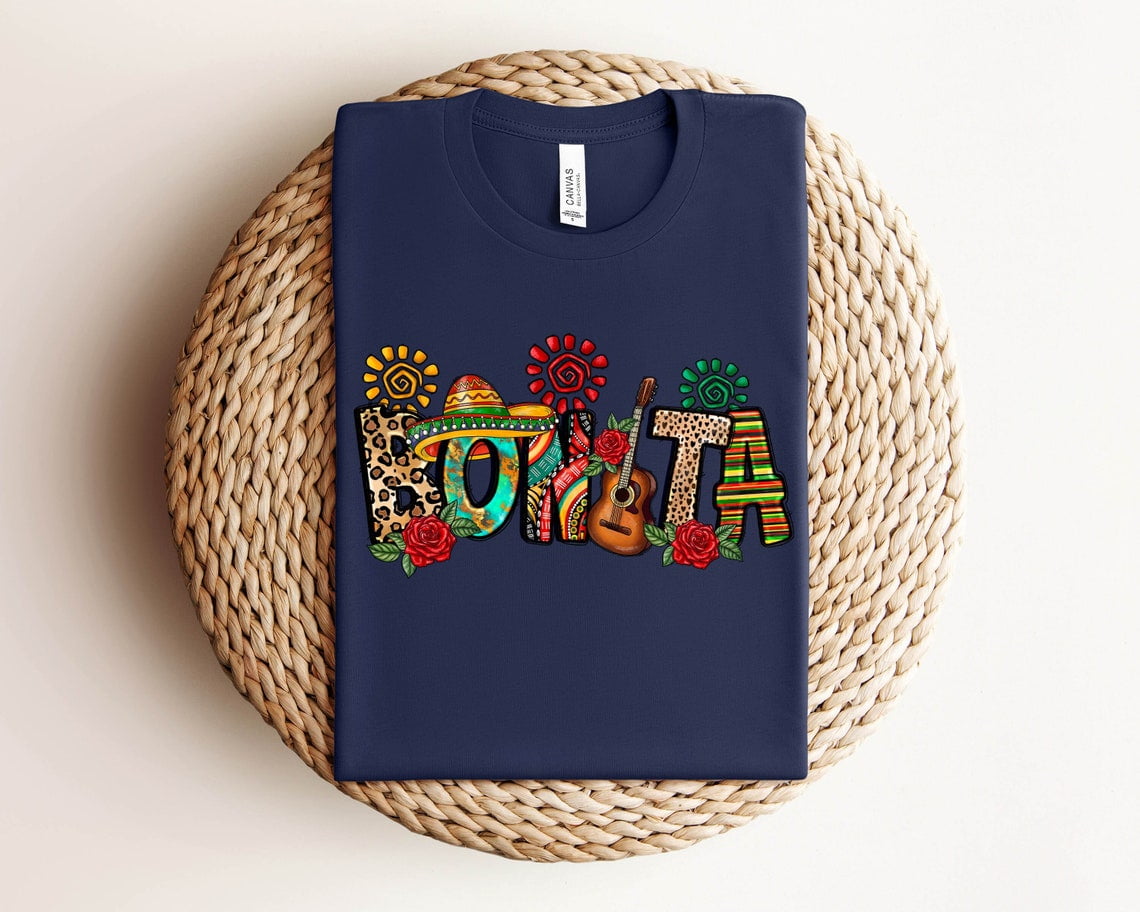 Bonita Shirt, Mexican Gift, Hispanic Heritage Month Shirt, Bonita Retro ...