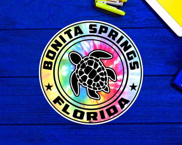 Bonita Springs Florida Beach Sticker Decal Sticker Phone Decal Water ...