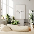 Bonjour French Quote Print, Minimalist Wall Art, Unframed Paper Poster ...