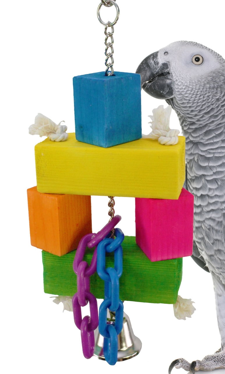Bonka Bird Toys 1664 Block Stacker - Walmart.com