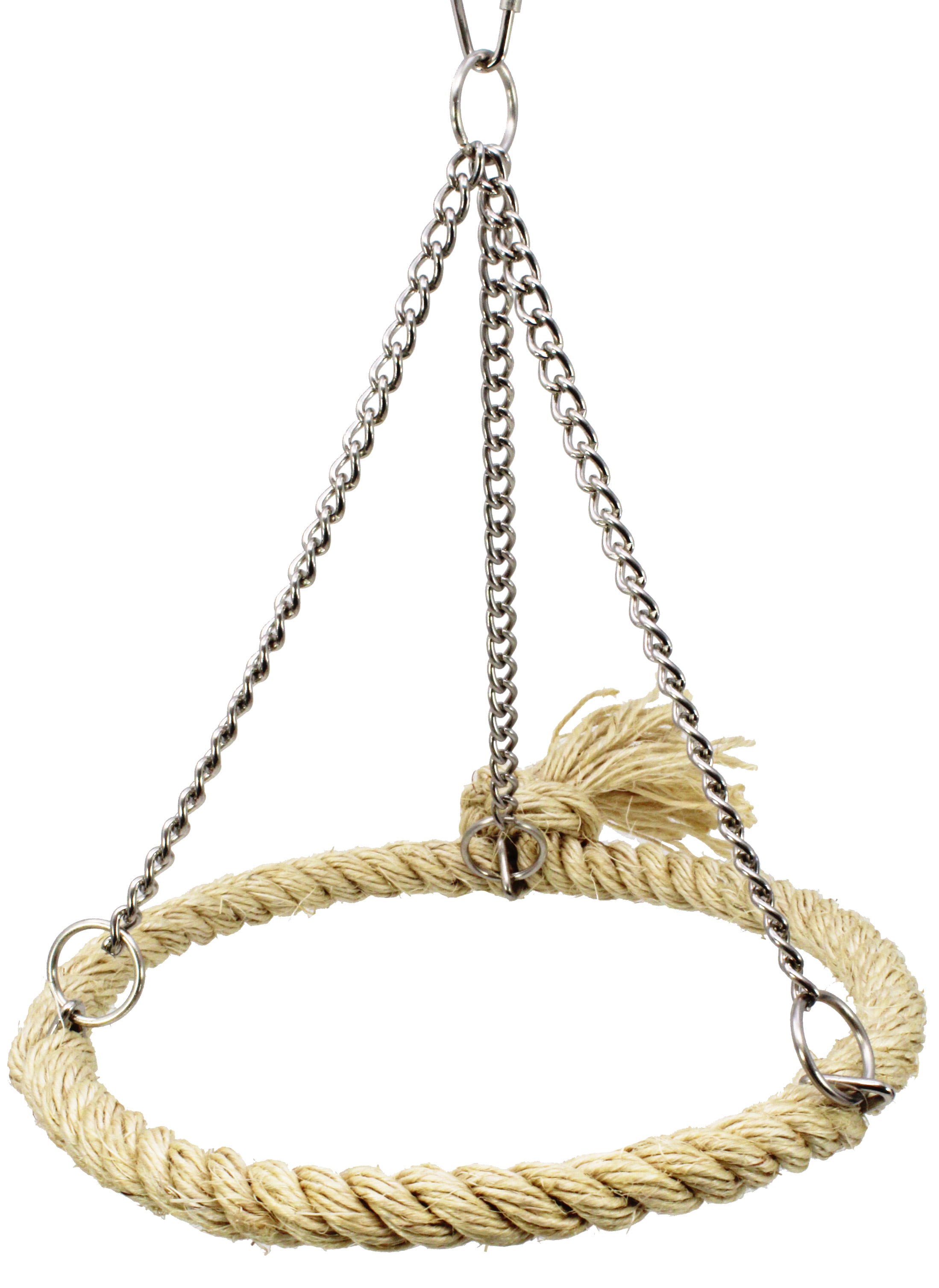 Bonka Bird Toys 1775 Sisal Pyramid Rope Perch Swing - Walmart.com