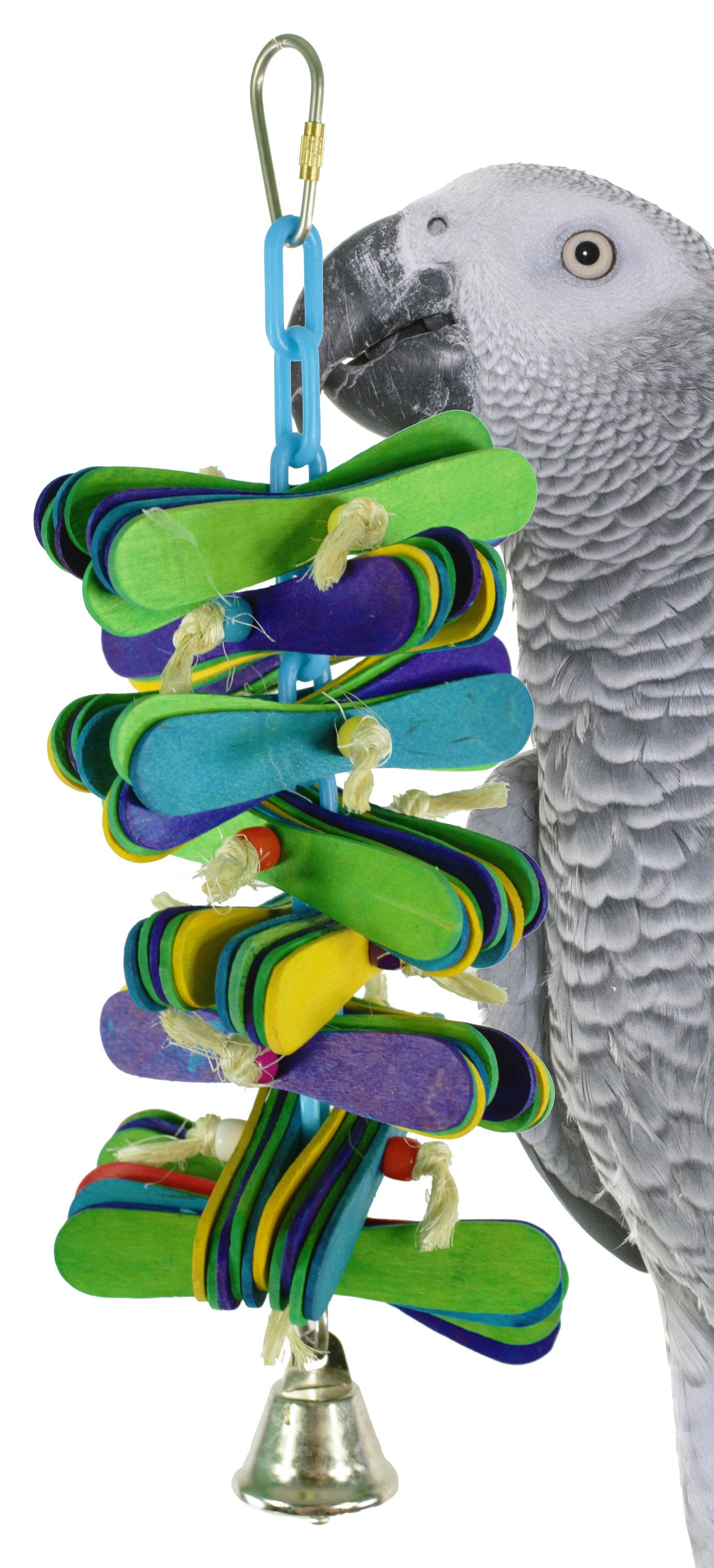 Bonka Bird Toys 2005 Spoon Spin Small Chewy Bird Toy - Walmart.com