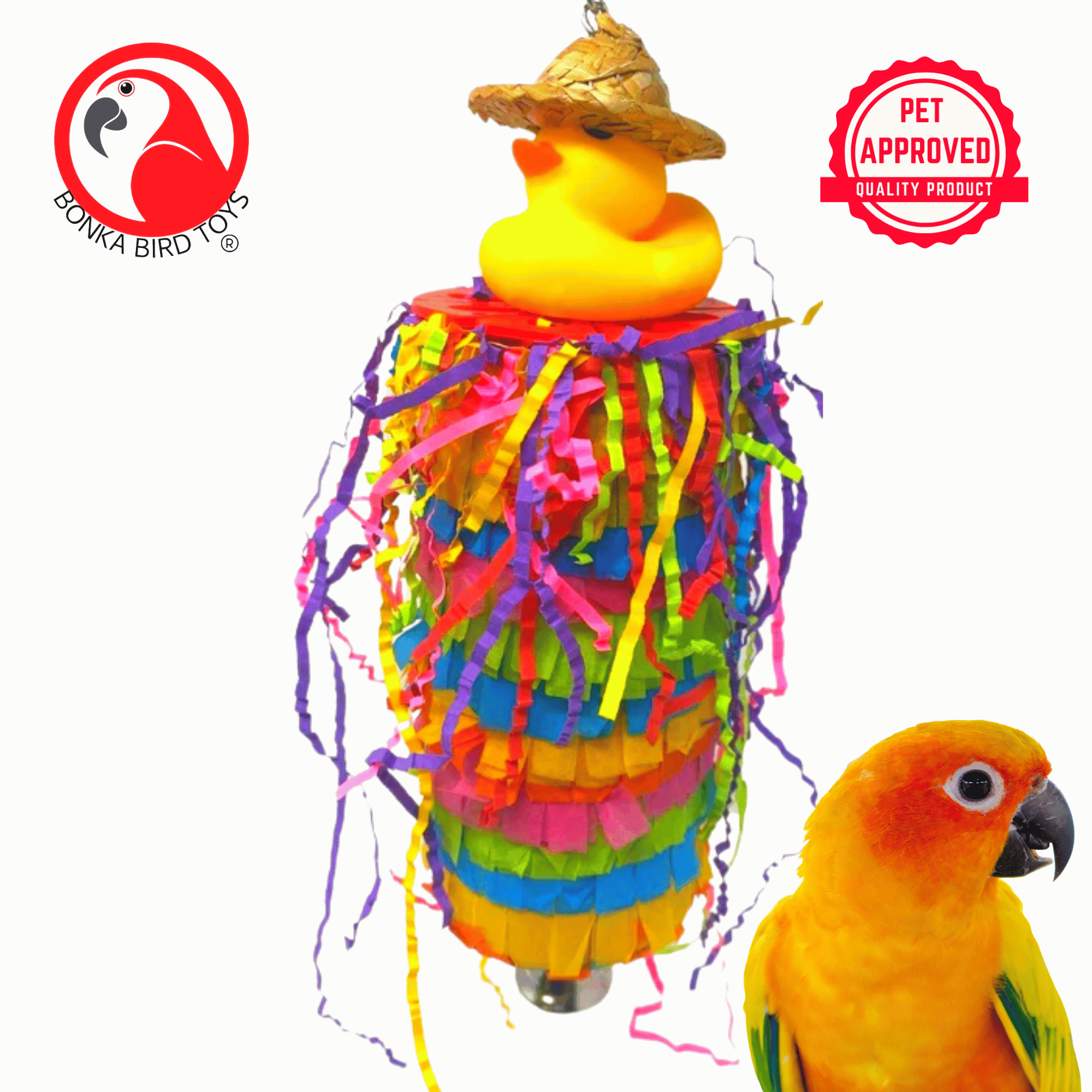 Bonka Bird Toys 2215 Duck Pinata - Walmart.com