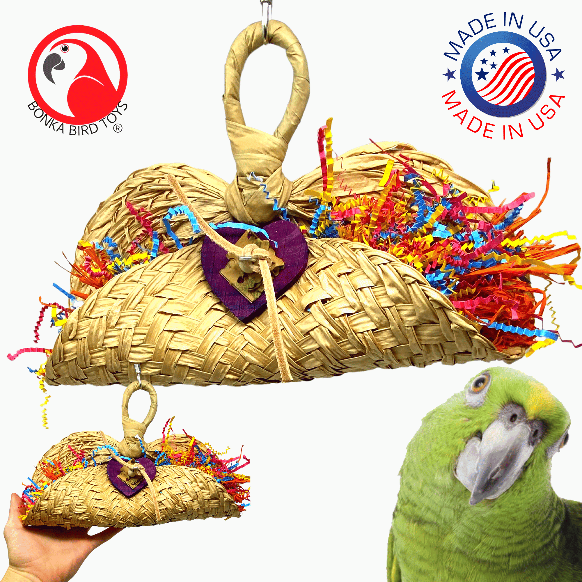 Bonka Bird Toys 950 Taco Bird Toy. - Walmart.com