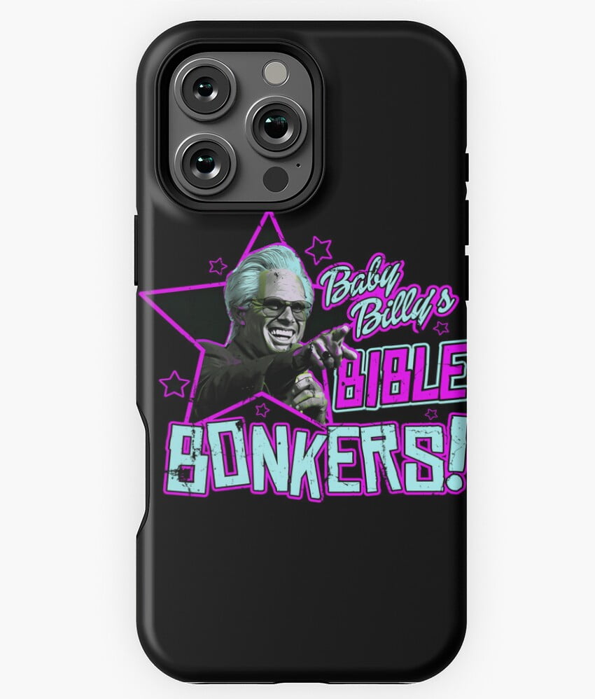 Bonkers Crazy Word Graphic Design Art N6237 Phone Case for iPhone 17 16 ...