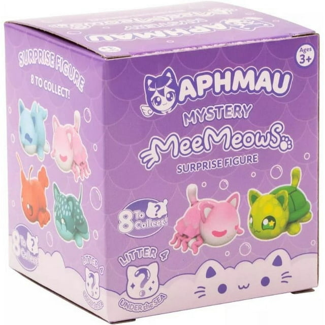 Aphmau Series 4 Mini Mystery Figures - MeeMeow Under the Sea Collection ...
