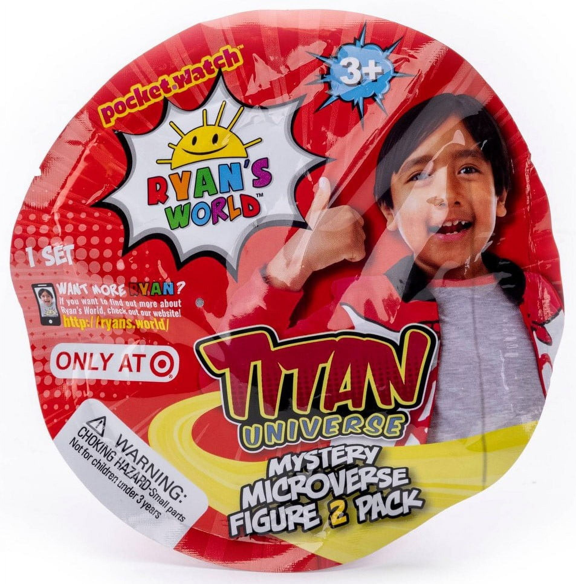 Ryan's World Action Figure: Mystery Microverse Titan Universe Pack ...