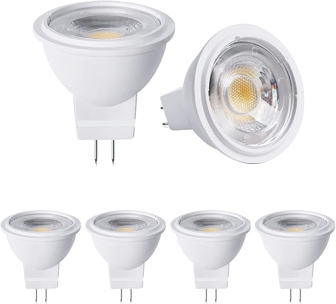 Bonlux MR11 LED Bulb 3W 12V AC/DC Low Voltage LED Spotlights,GU4 Bi-Pin ...
