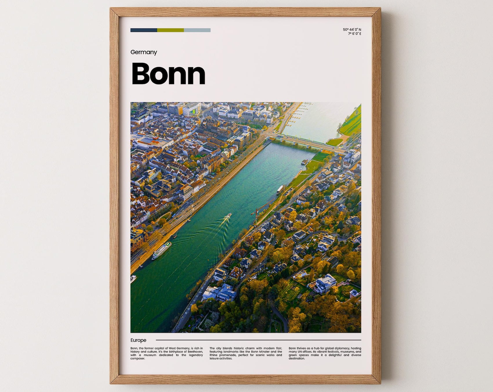 Bonn Poster Bonn Print Bonn Photo Bonn Art Germany Poster Germany Print ...