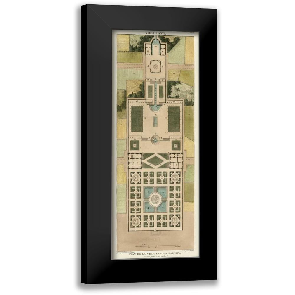 Bonnard 8x14 Black Modern Framed Museum Art Print Titled - Plan De La ...