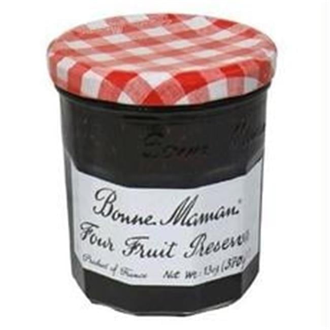 Bonne Maman Four Fruit Preserves Jam, Raspberries, Cherries ...