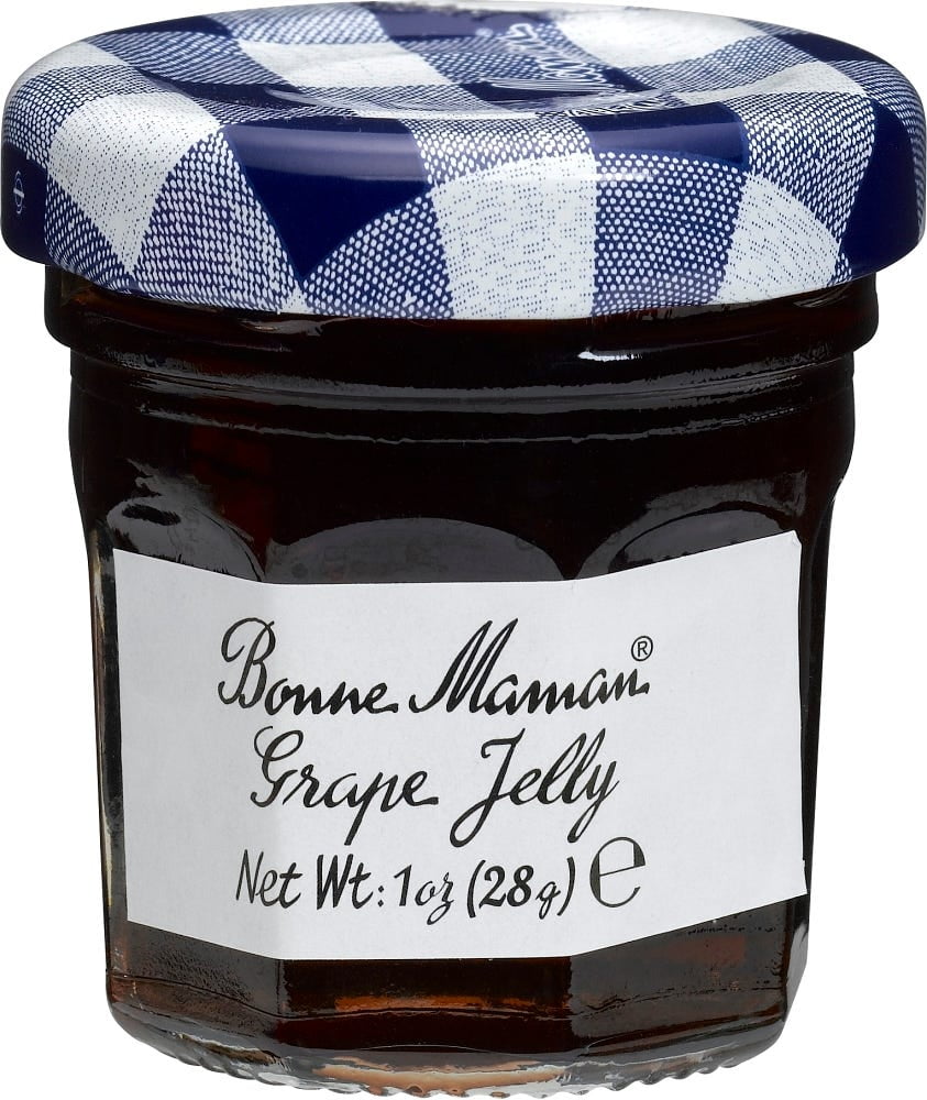 Bonne Maman Grape Jelly, 1 OZ , 60 Pack - Walmart.com