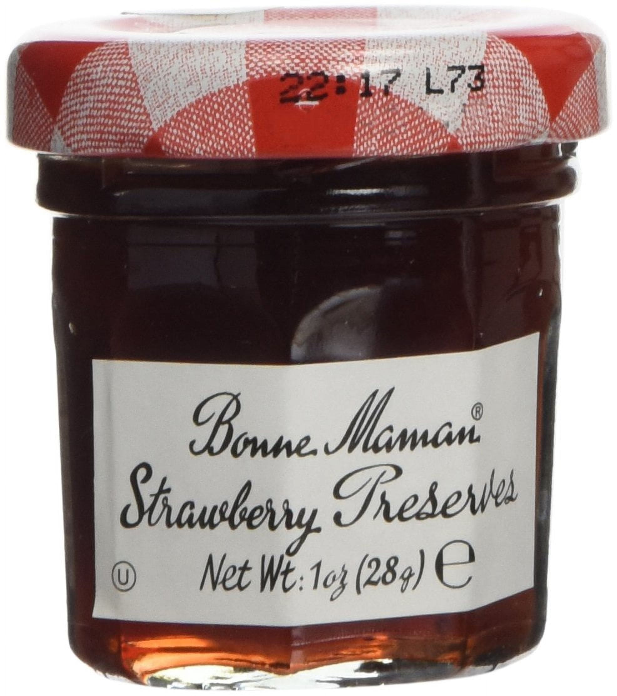 Bonne Maman Strawberry Bonne Maman Mini Preserves 1 Ounce (Pack Of 60 ...