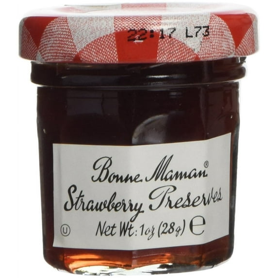 Bonne Maman Strawberry Bonne Maman Mini Preserves 1 Ounce (Pack Of 60 ...
