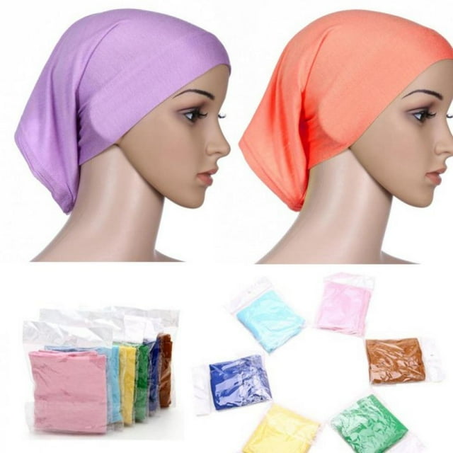 Bonnet Caps Under Scarf Head Wraps Cotton Sleep Cap Slouchy Beanie Slap ...
