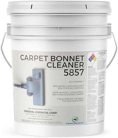 Bonnet Cleaner 5857 - Heavy Duty Shampoo Carpet Freshener Solution for ...