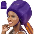 Bonnet Hair Dryer Attachment w/A Headband Integrated that Reduces Heat ...