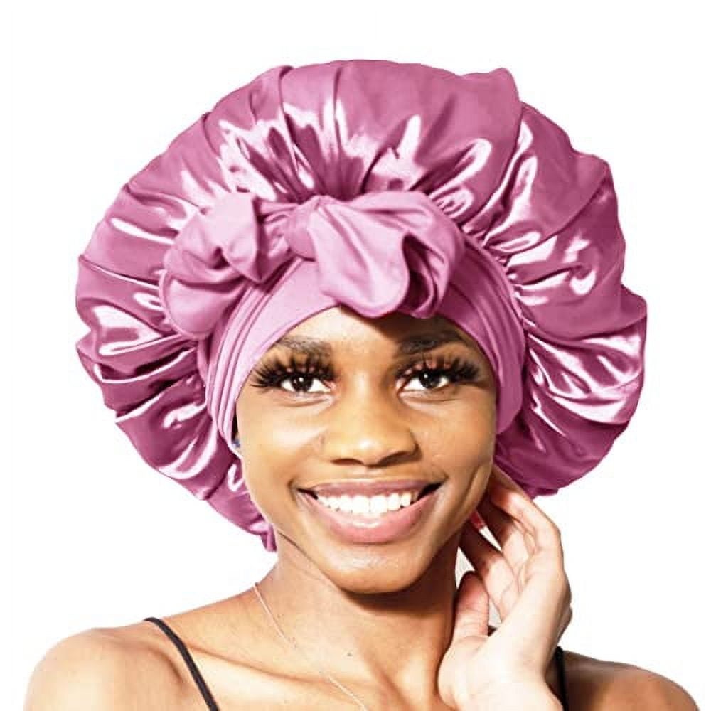 Bonnet Queen Silk Bonnet Satin Bonnet Hair Bonnet Silk Hair Wrap Tie ...