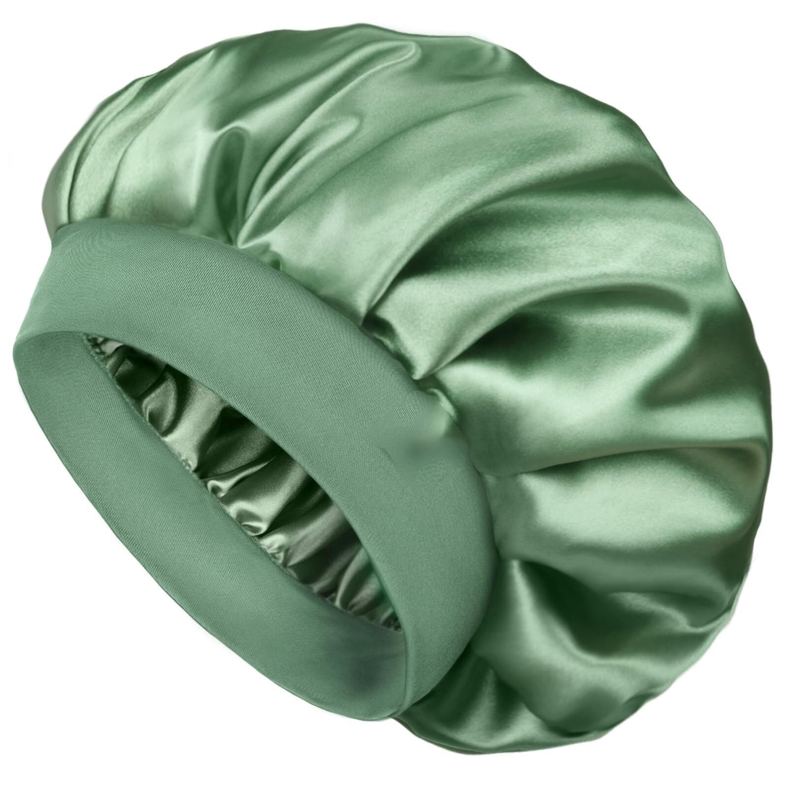 Bonnet for Men Hair Bonnet for Sleeping Double Layer Satin Bonnets for ...