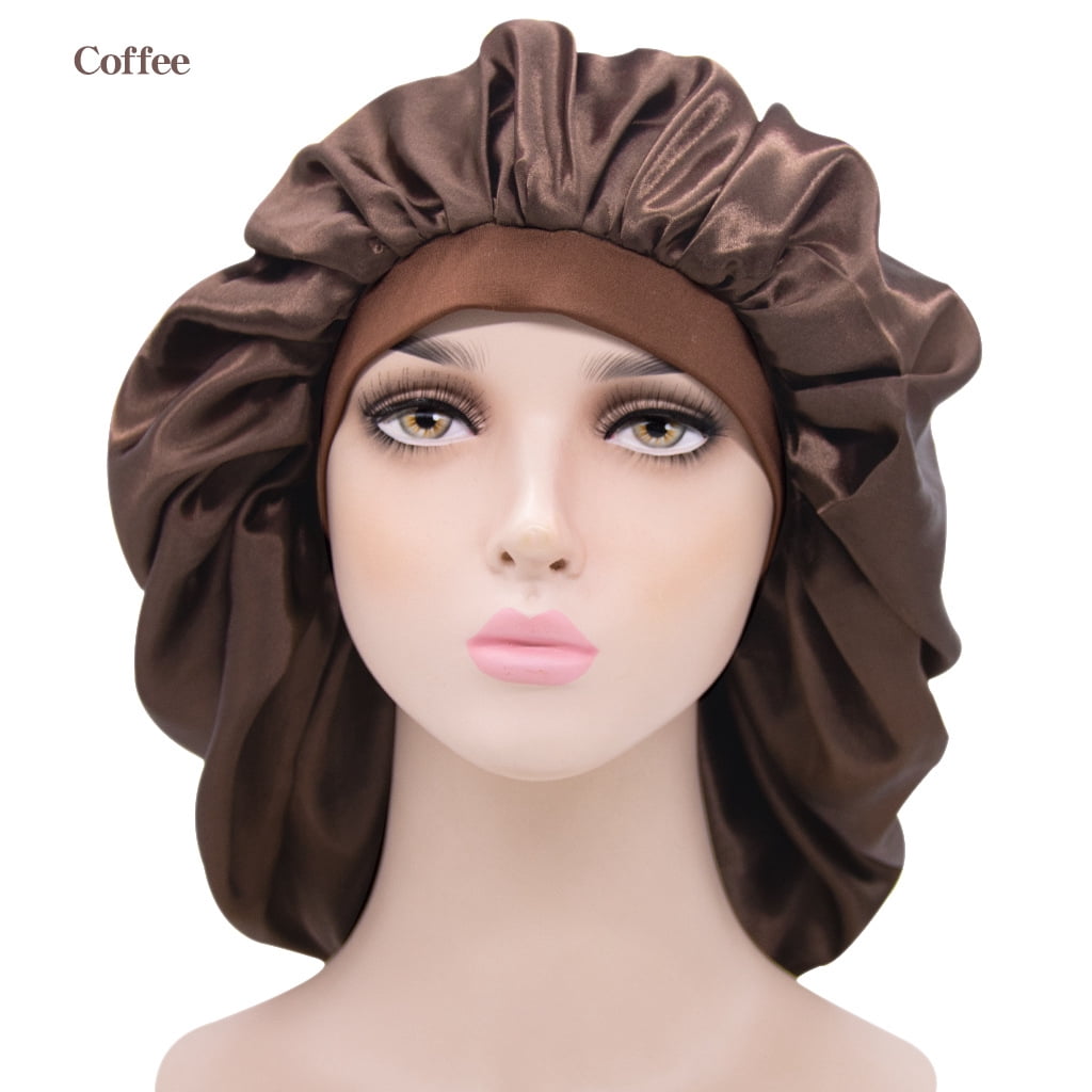 Bonnet for Women Men,Hair Bonnet for Sleeping,Double Layer Satin ...