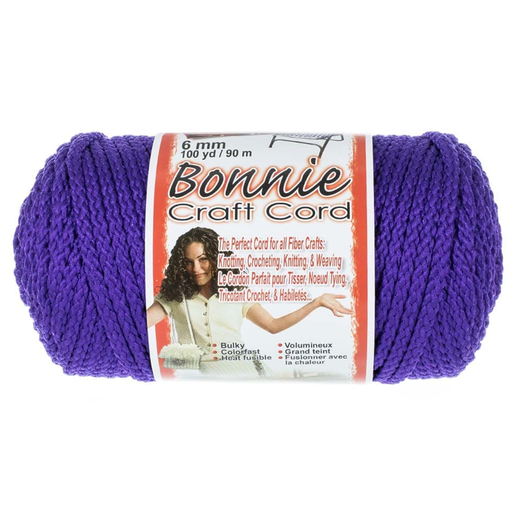 Bonnie 6mm Crafting Cord - Great for Macrame and Other Crafts - 100 ...