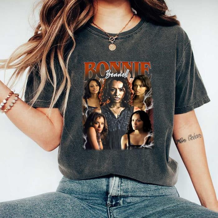 Bonnie Bennett Vampire Diaries Fan COMFORT COLOR T-SHIRT, for men ...