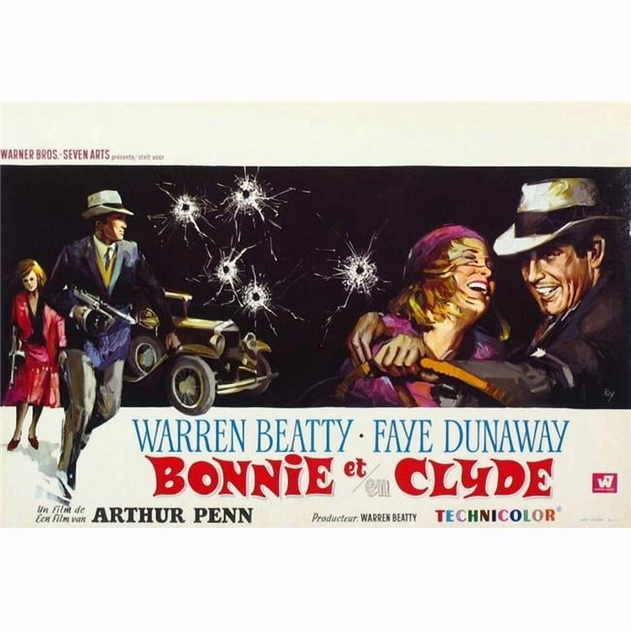 Bonnie And Clyde (Aka Bonnie Et Clyde) L-R: Faye Dunaway Warren Beatty ...