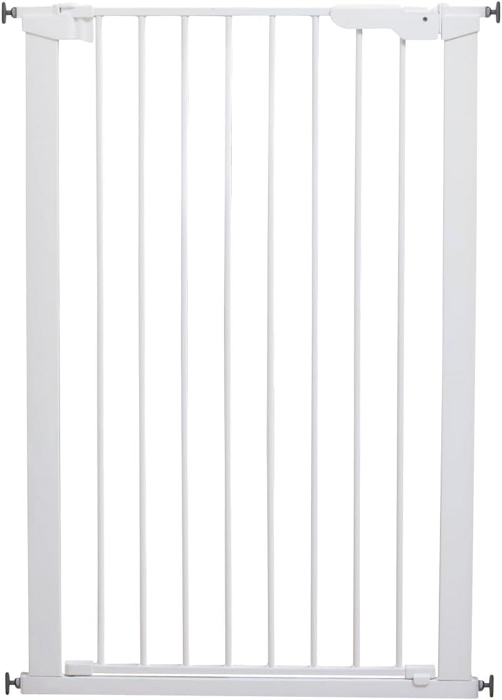 Bonnie Extra Tall 41 inch Metal Pet Gate, White - Walmart.com