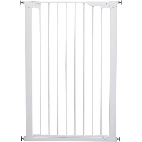 Bonnie Extra Tall 41 inch Metal Pet Gate, White - Walmart.com