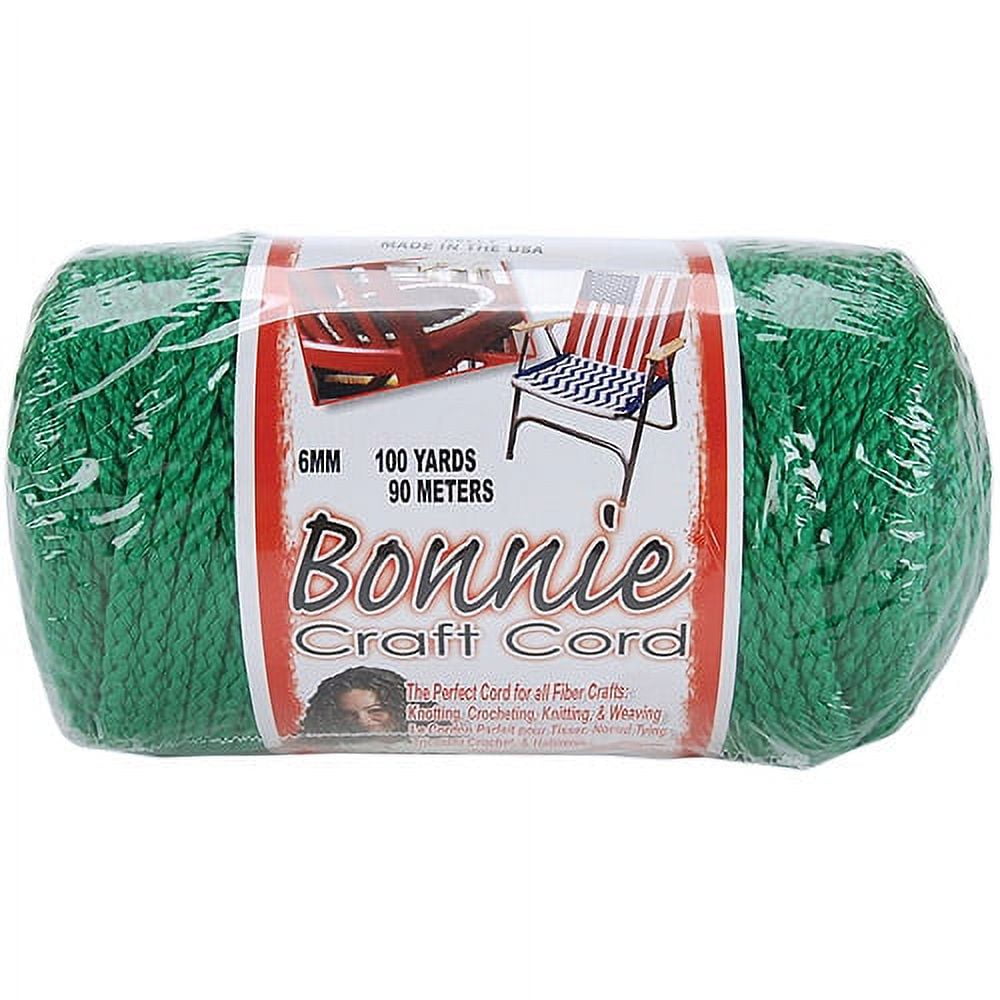 Bonnie Macrame Craft Cord 6mmX100yd-Kelly - Walmart.com