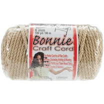 2 Pack Bonnie Macrame Cord - 6mm - 100 yd Lengths - Various Colors ...