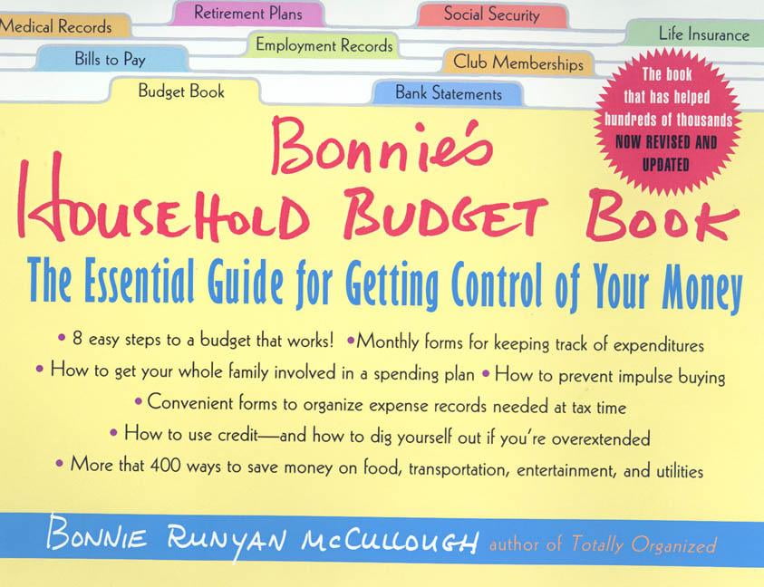 Bonnie's Household Budget Book : The Essential Guide for Getting ...