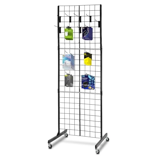 Bonnlo 2' x 6' Detachable Girdwall for Easy Transport, Standing Grid ...