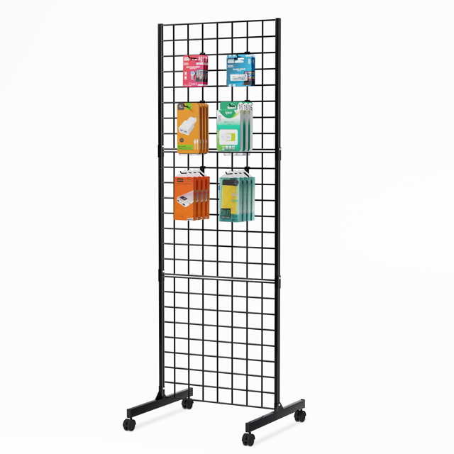 Bonnlo 2' x 6' Standing Grid Tower, Detachable Girdwall for Easy ...