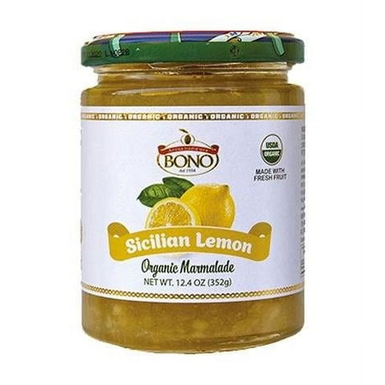 Bono 302666 12.4 oz Organi Lemon Marmalade, Pack of 6 - Walmart.com