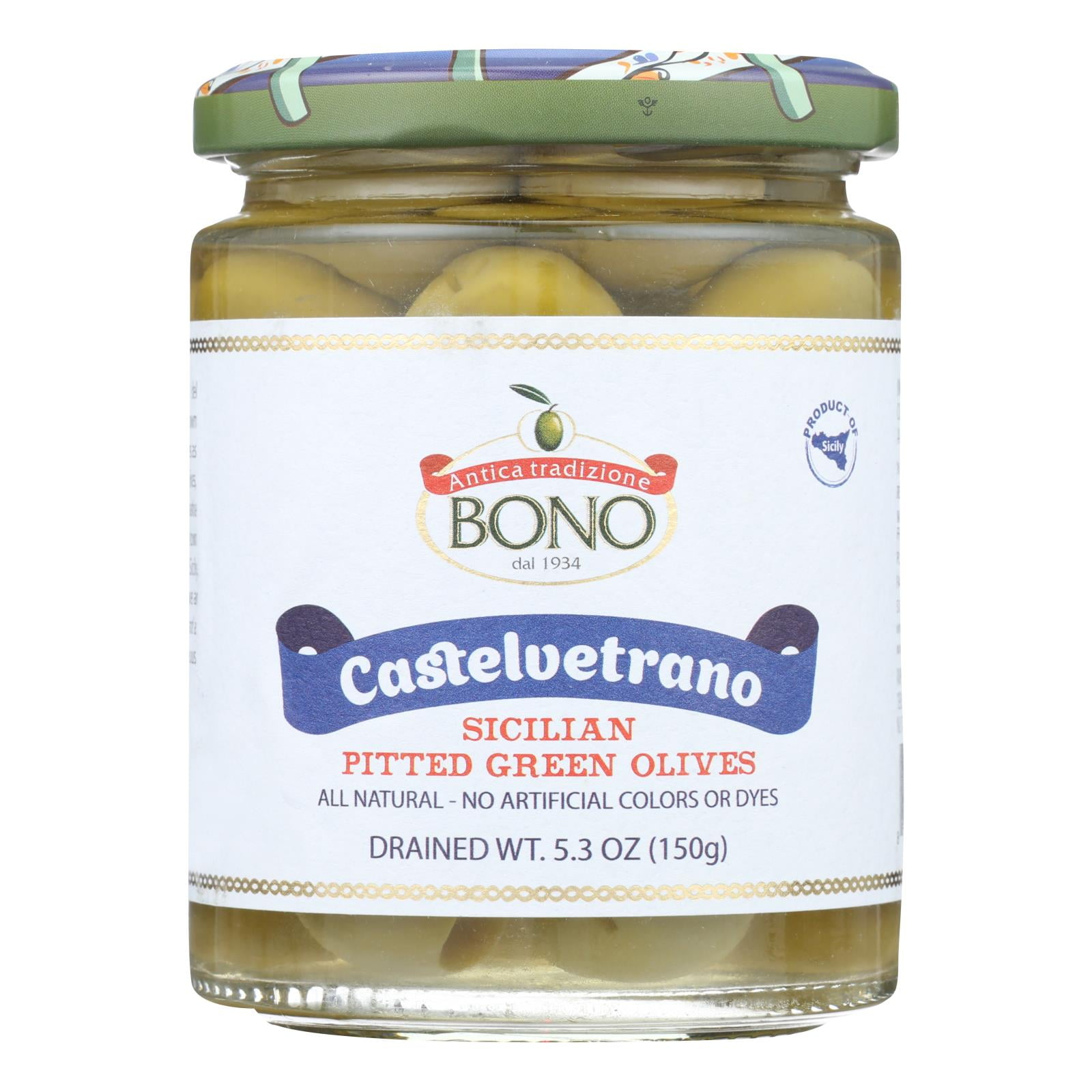 Bono - Olives Pitted Green - Case Of 6-5.3 Oz - Walmart.com