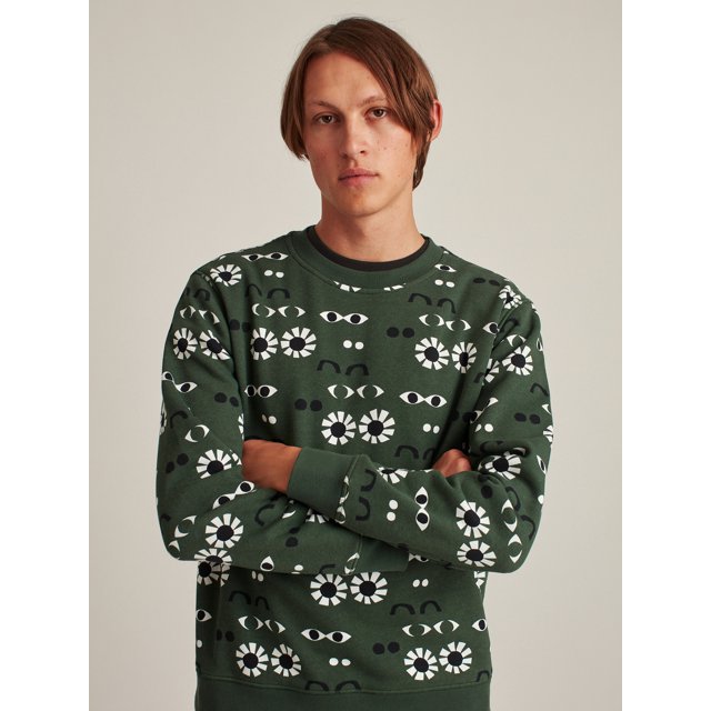 Bonobos Fielder Men's and Big Men's Fleece Graphic Crewneck Sweatshirt ...